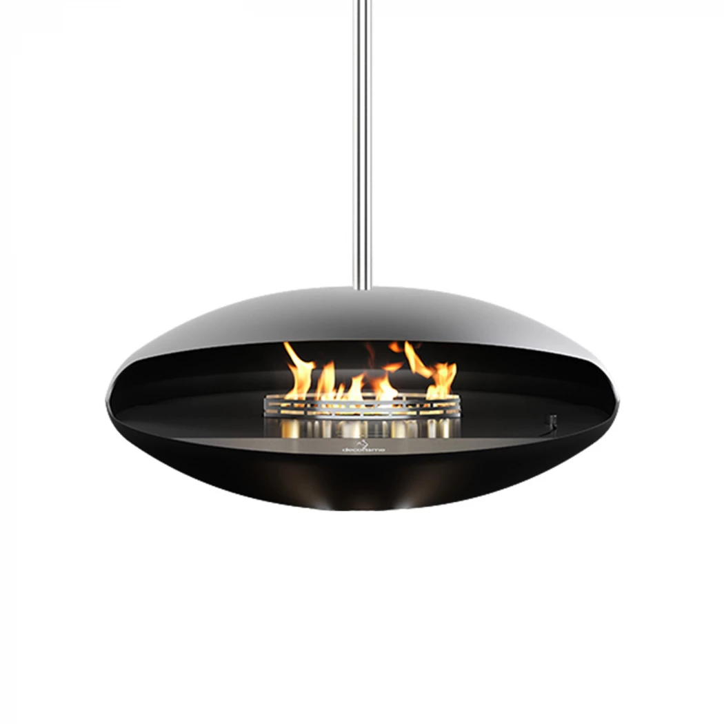Decoflame Espoo Ceiling - Cheminée bio éthanol montée